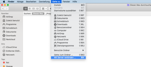 Nextcloud über WebDAV als Netzlaufwerk einbinden | DW-Online - Server, Hosting und Service mit ...