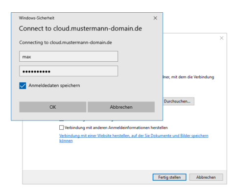 Nextcloud über WebDAV als Netzlaufwerk einbinden | DW-Online - Server, Hosting und Service mit ...
